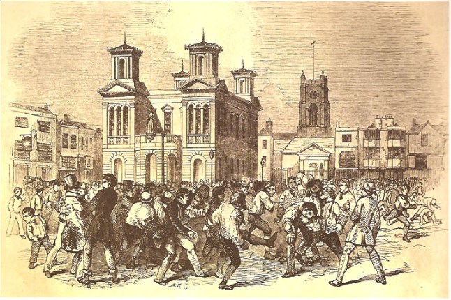 Martes de Carnaval: 1800 años del primer partido de fútbol – Futbol ...